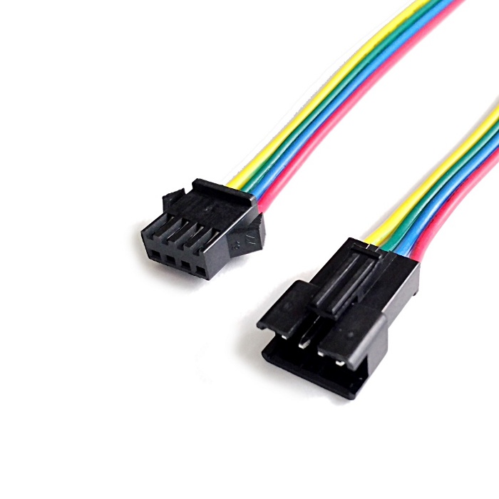 Rgb Led Strip ? Pigtail Connector 20cm (pair) - swinpeddmanual393939